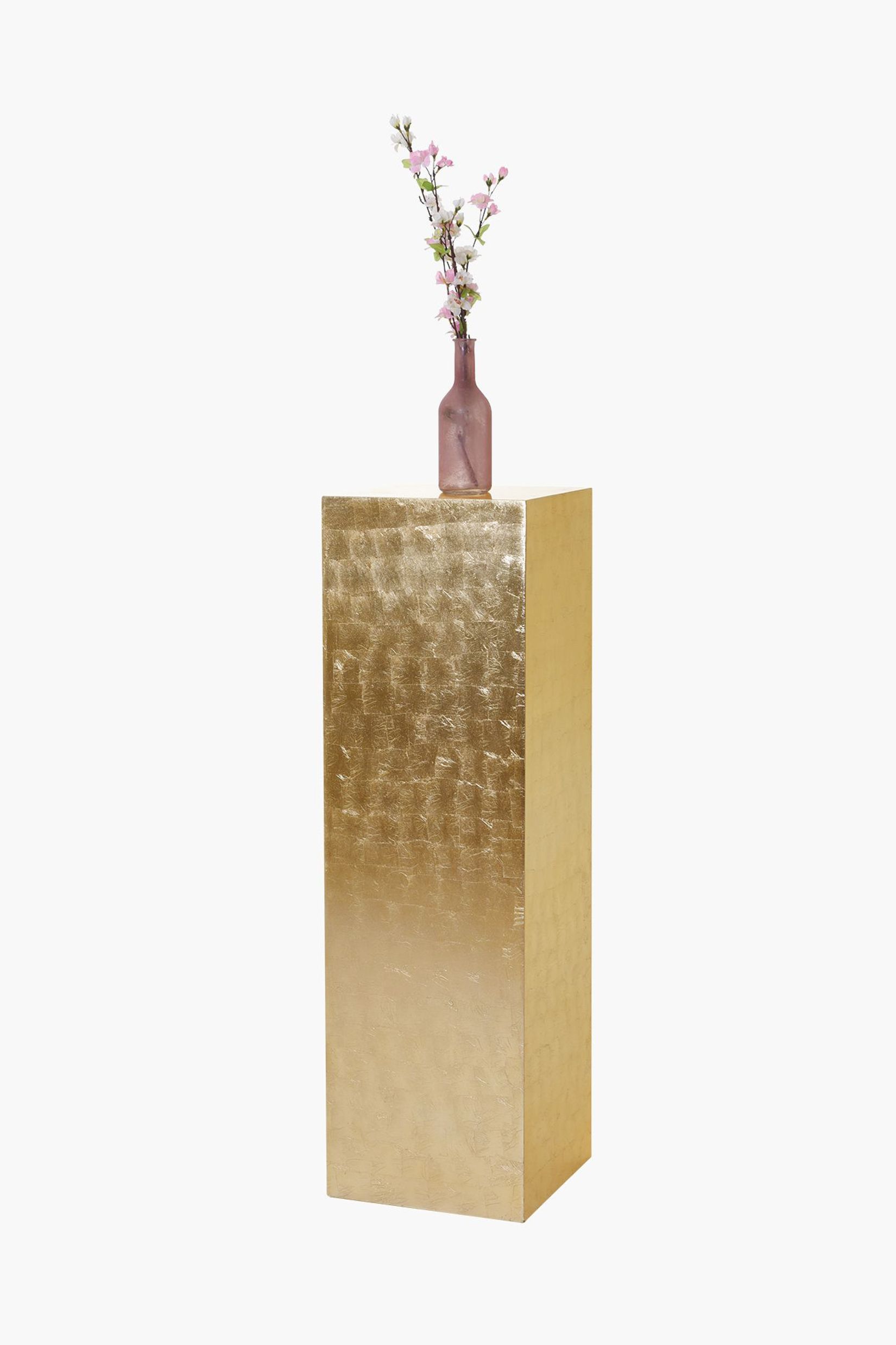 Podest Deko Säule Fiberglas Matt Anthrazit Vivanno